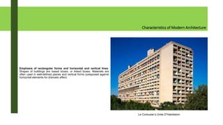 Lecture 3 begining of modern architecture | PPT