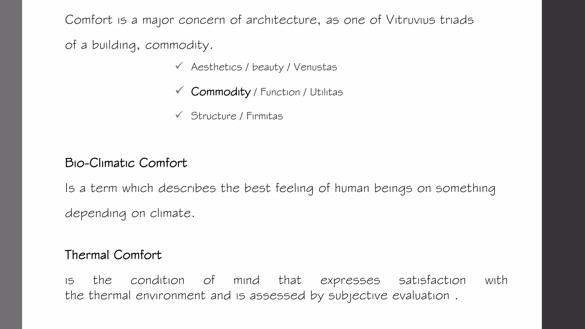 Lecture 3 bioclimatic comfort | PDF