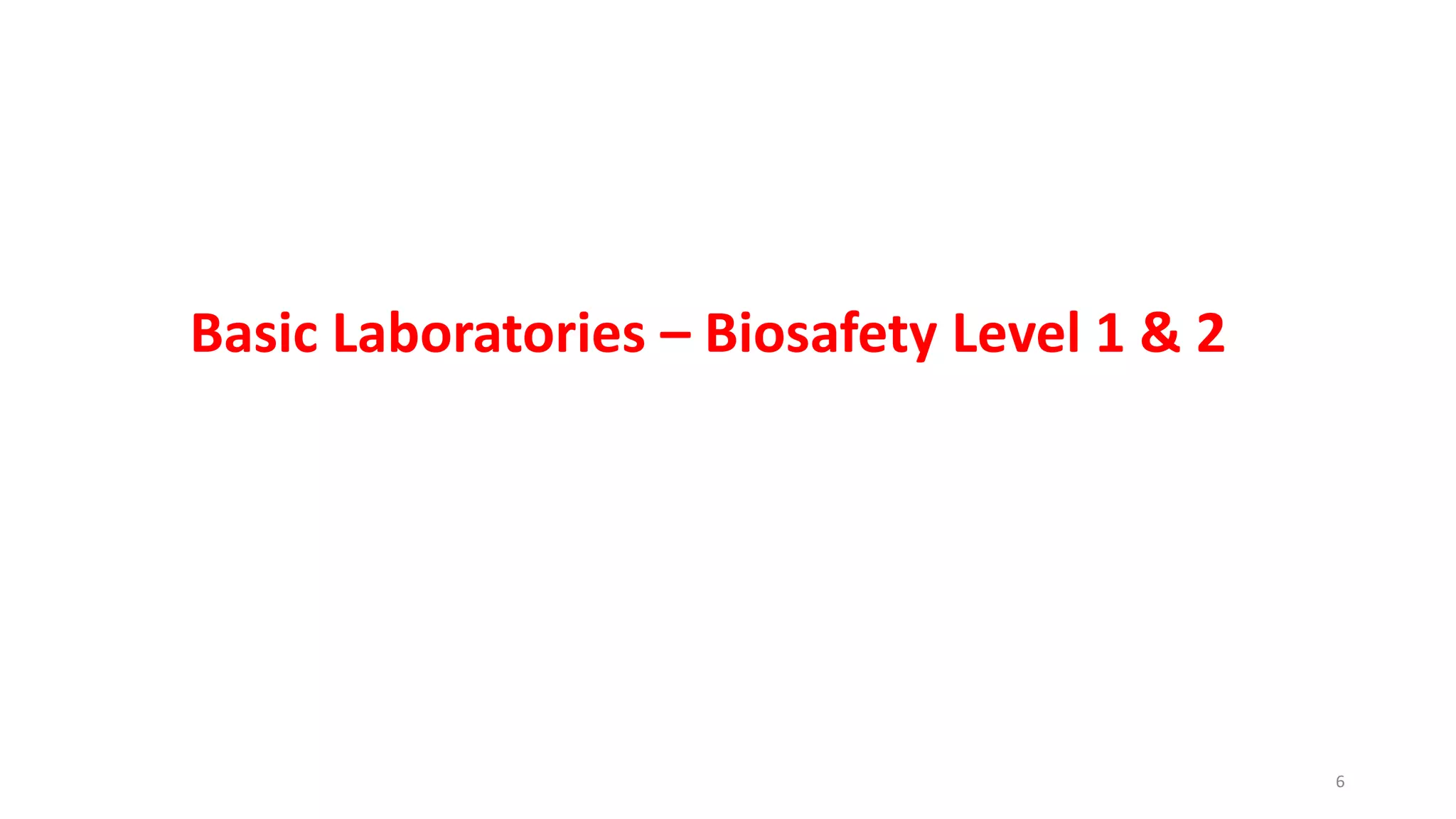 Lecture 3 - Biosafety Levels 1 & 2.pptx