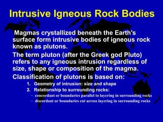Intrusive rock | PPT