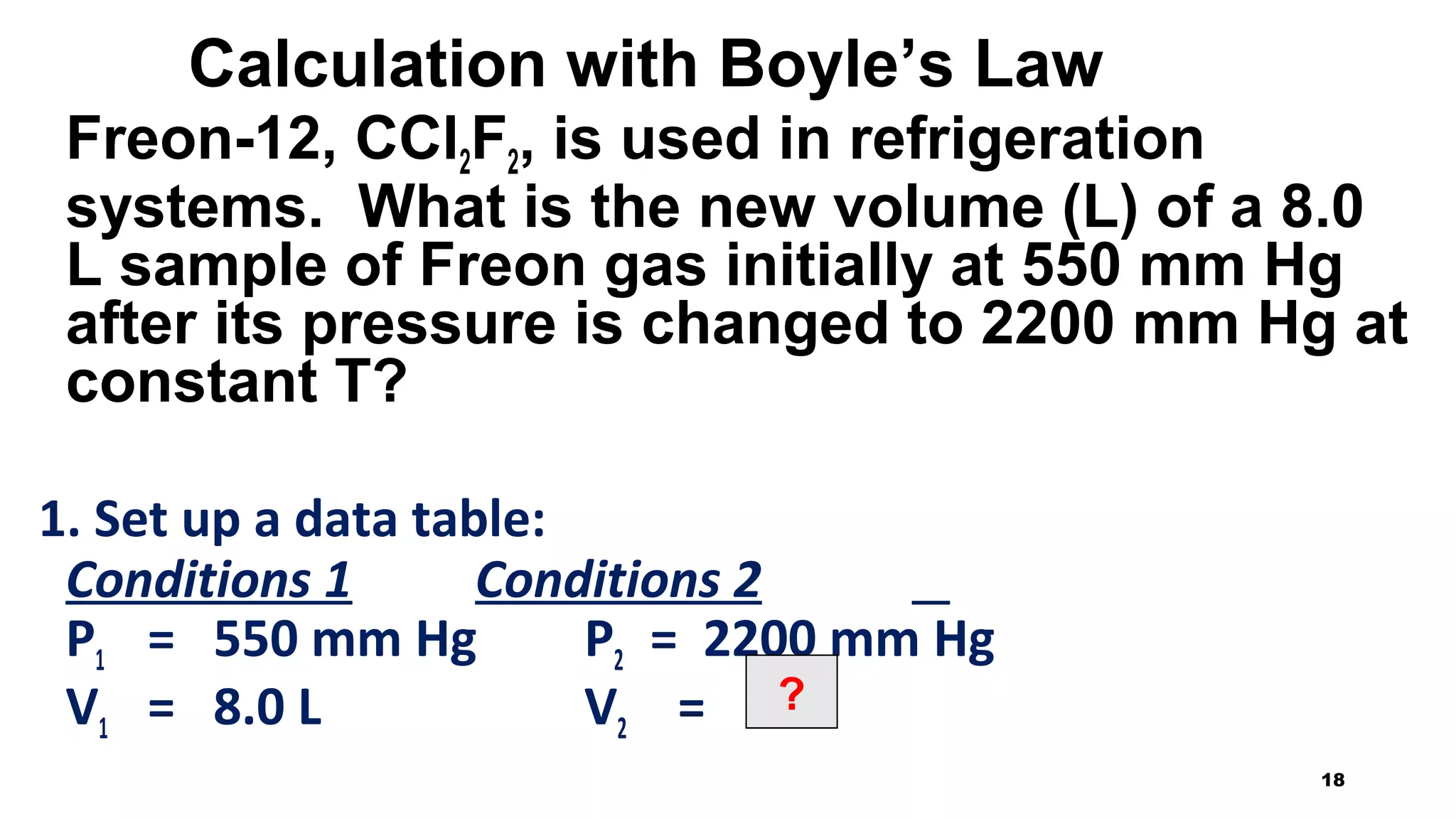 Lecture 3 Boyle's law | PPT