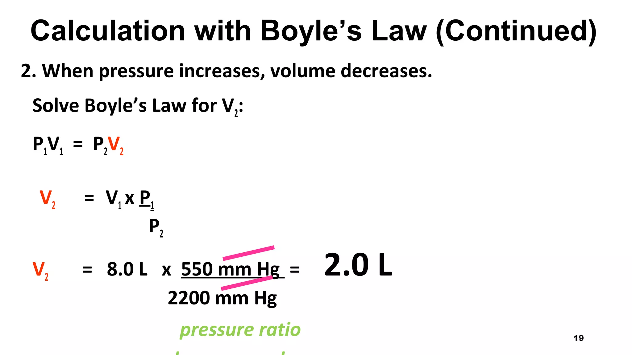 Lecture 3 Boyle's law | PPT