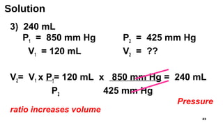 Lecture 3 Boyle's law | PPT
