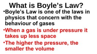 Lecture 3 Boyle's law | PPT