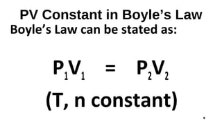Lecture 3 Boyle's law | PPT