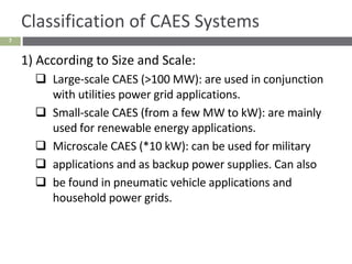lecture 3 - CAES.pdf (energy storage systems) | PDF