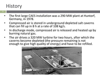 lecture 3 - CAES.pdf (energy storage systems) | PDF