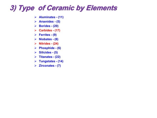 Ceramics | PDF | Chemistry | Science