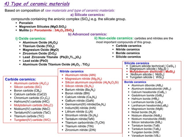 Ceramics | PDF | Chemistry | Science
