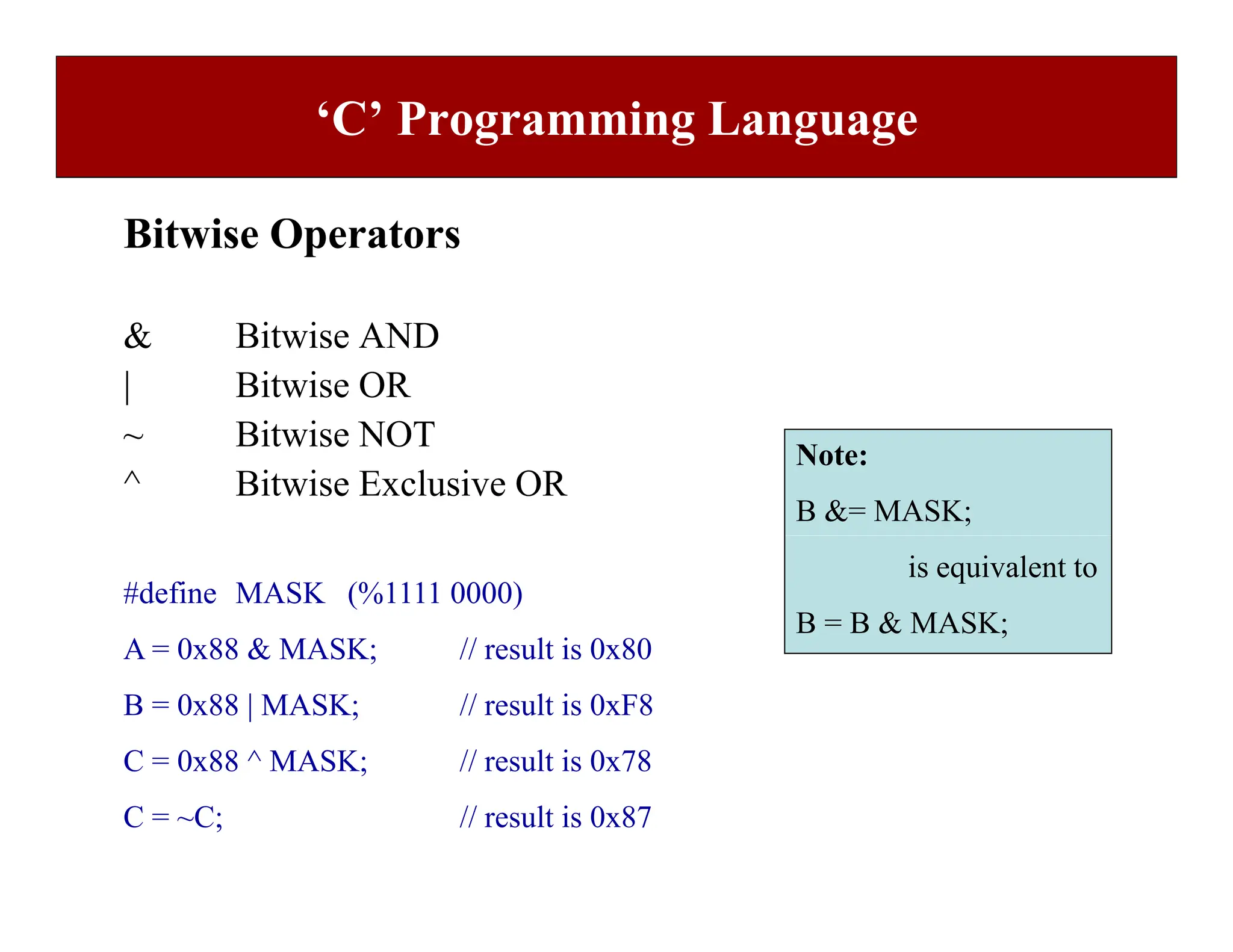 Lenguaje de Programación en C Presentacion | PDF
