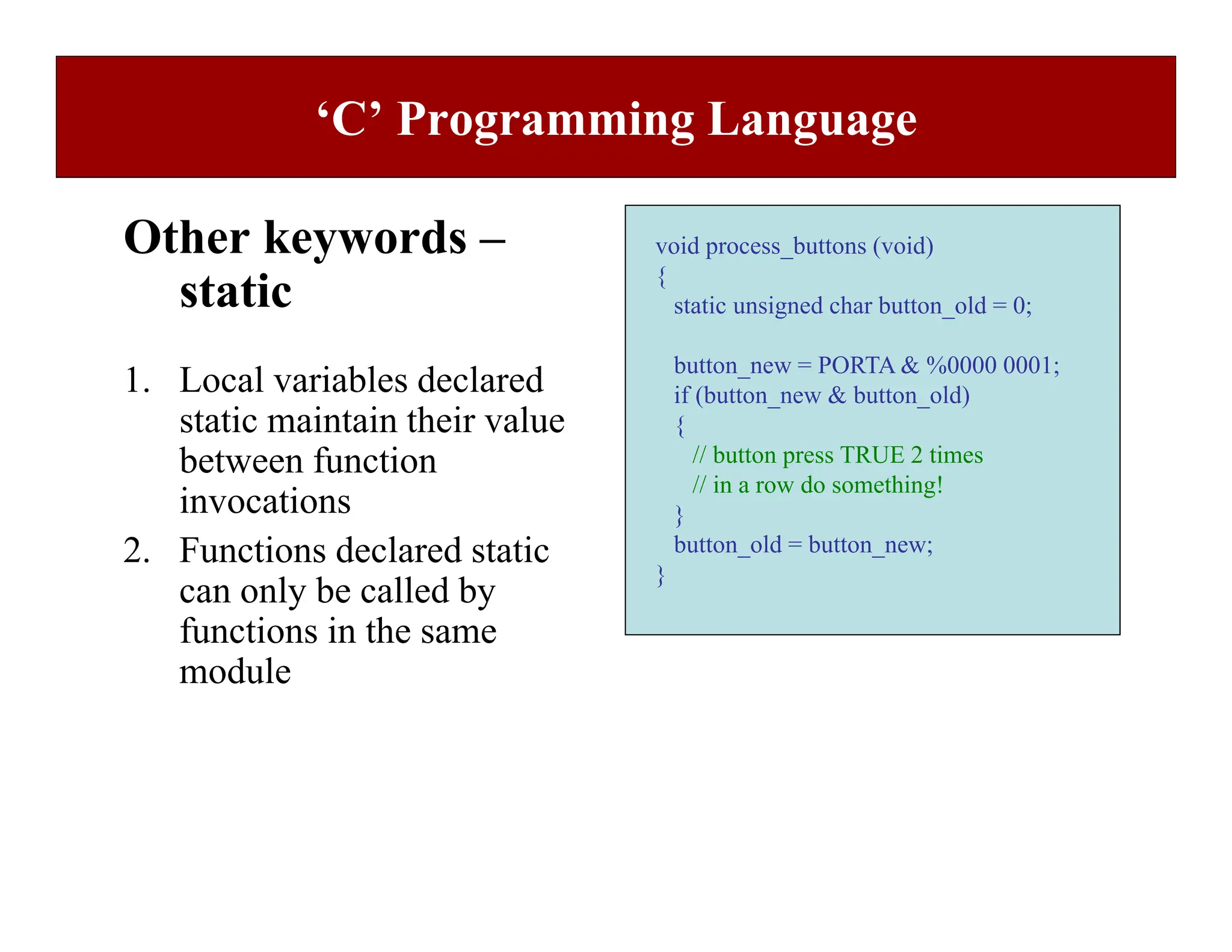 Lenguaje de Programación en C Presentacion | PDF