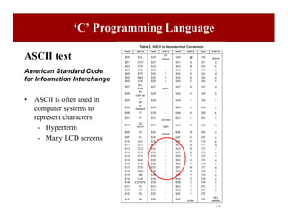 Lenguaje de Programación en C Presentacion | PDF