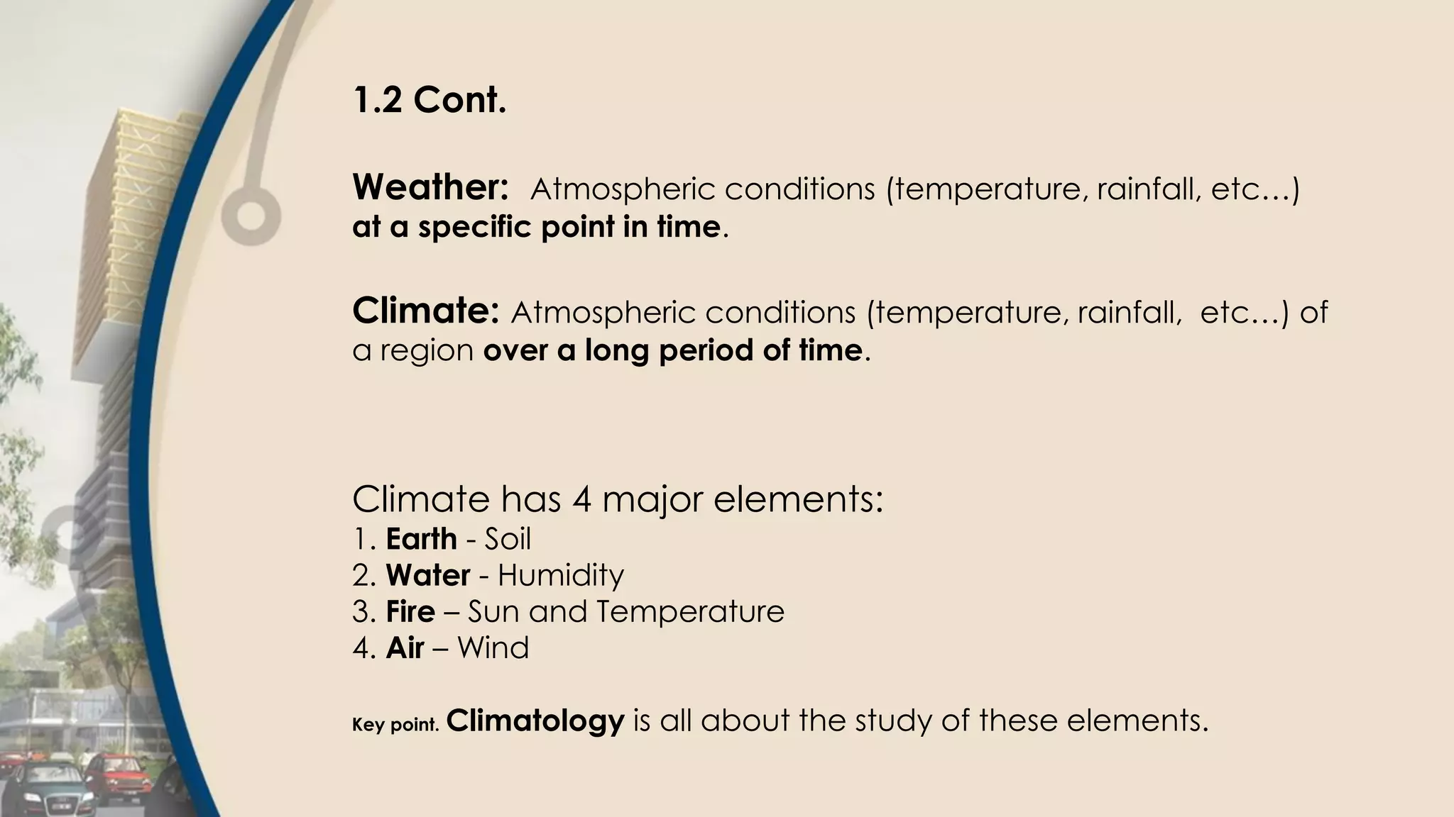 Lecture 3 - climate and architecture | PDF
