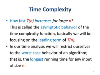 Lecture 3 complexity | PPT