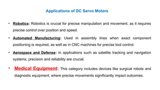 Lecture 3 - Components of a Mechatronics System - Actuators 1Servo ...