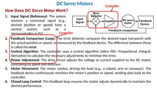 Lecture 3 - Components of a Mechatronics System - Actuators 1Servo ...