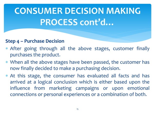 LECTURE 3 - CONSUMER DECISION MAKING PROCESS.ppt