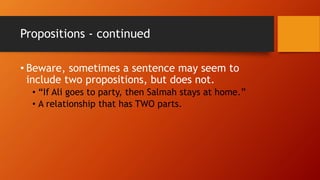 Critical Thinking Skills - Arguments | PPT