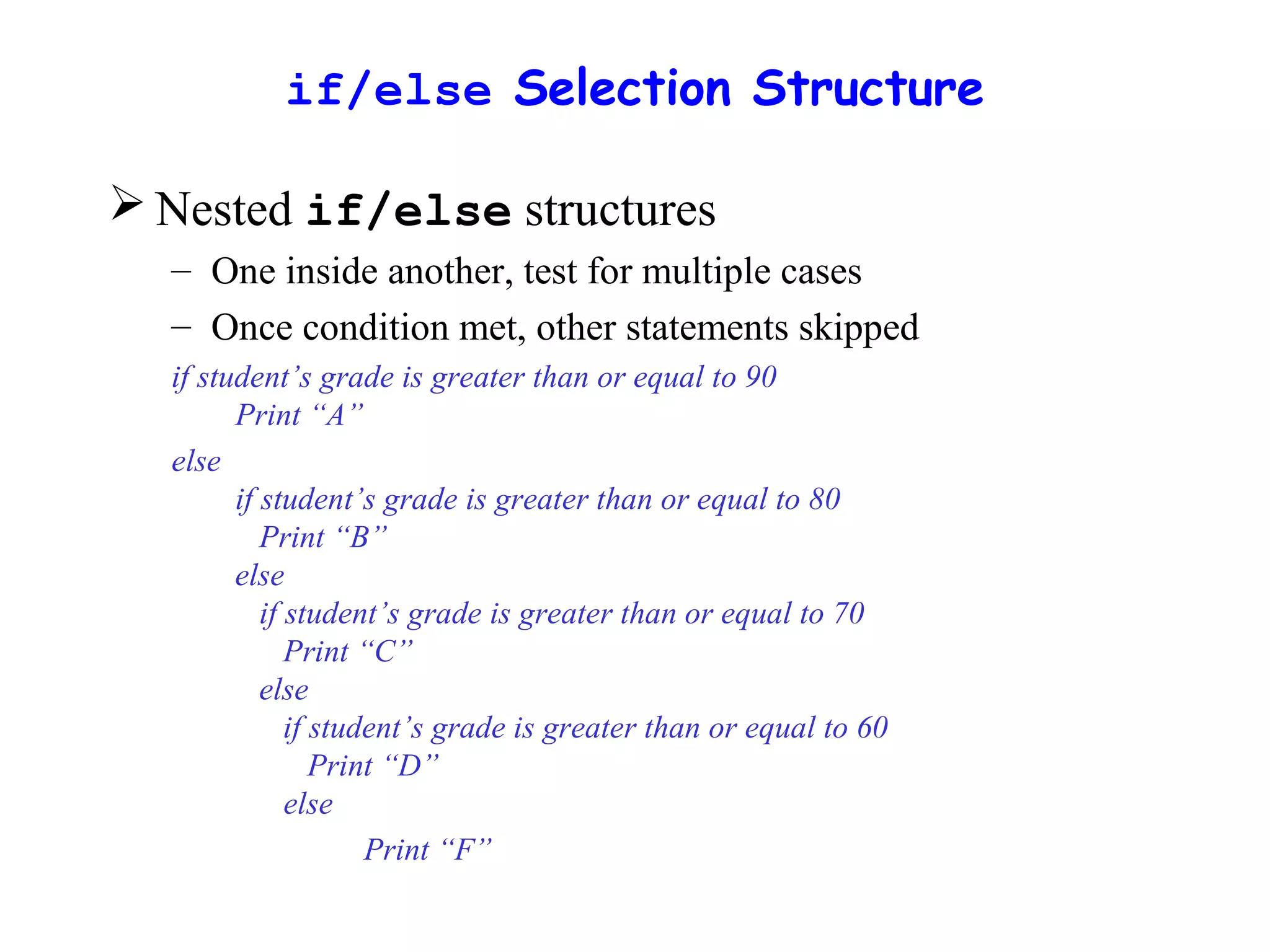 Lecture 3 Algorithms And Computing Ppt