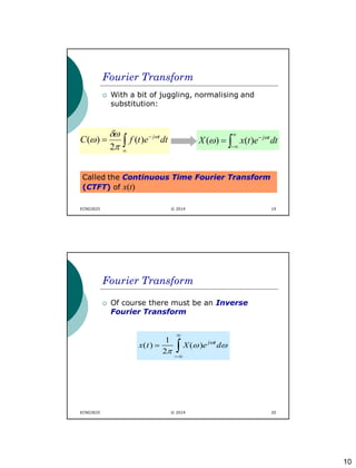 Lecture 3 ctft | PDF
