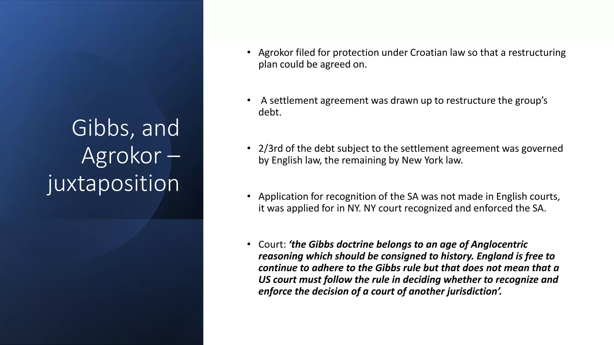 Debt Restructuring and Cross Class Cram Down rule.pptx