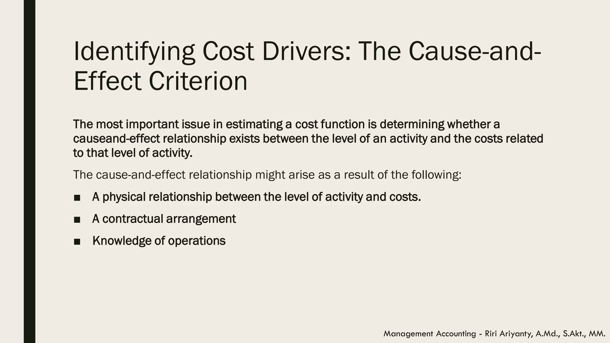 Lecture 3 Determining How Costs Behave | PDF