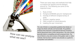 Fundamentals of Design - basic design ways of seeing | PPTX