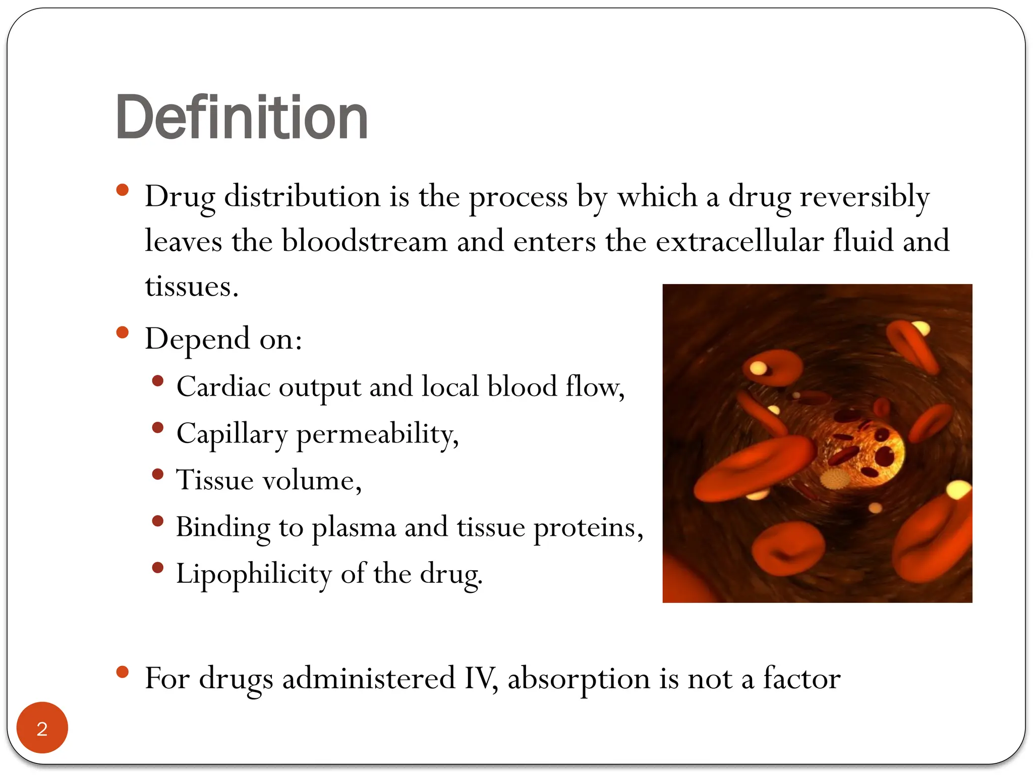 Pharmacokinetic Lecture - Distribution.pptx