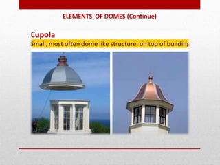 Lecture #3-DOME STRUCTURES.pdf for students | PPT