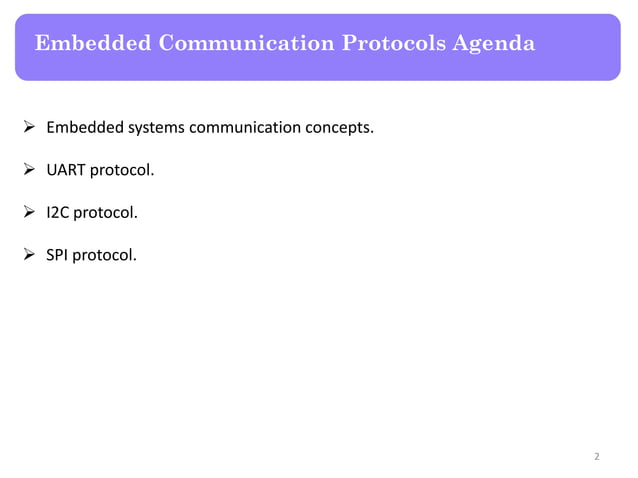 Raspberry Pi Lecture 3 Embedded Communication Protocols Ppt