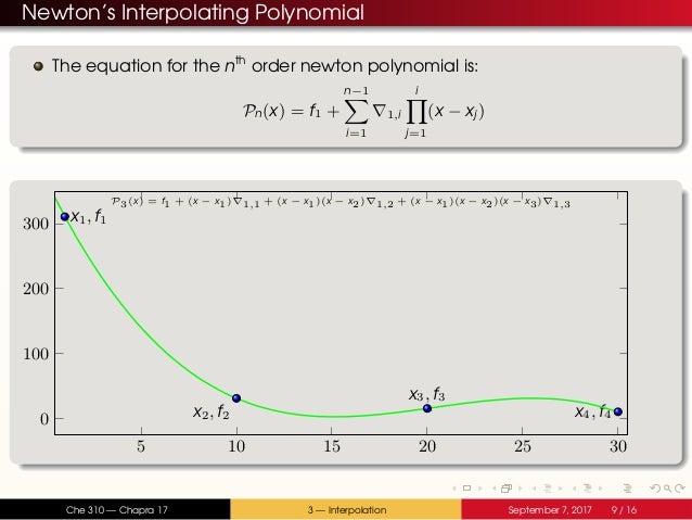 Lecture 3 - Introduction to Interpolation
