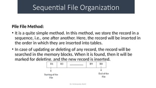 Lecture 3 - Data Structure File Organization | PPTX