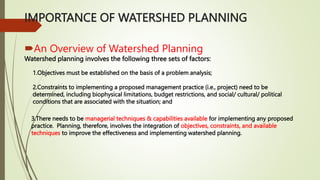 LECTURE 3-HYDROLOGICAL DATA FOR WATERSHED PLANNING.pptx