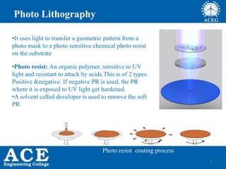 Lecture3 IC fabrication process | PPTX