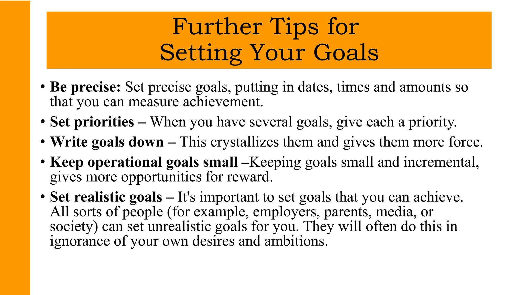 Lecture 3 - Individual Grooming (Goal, Goal Setting Techniques).pptx