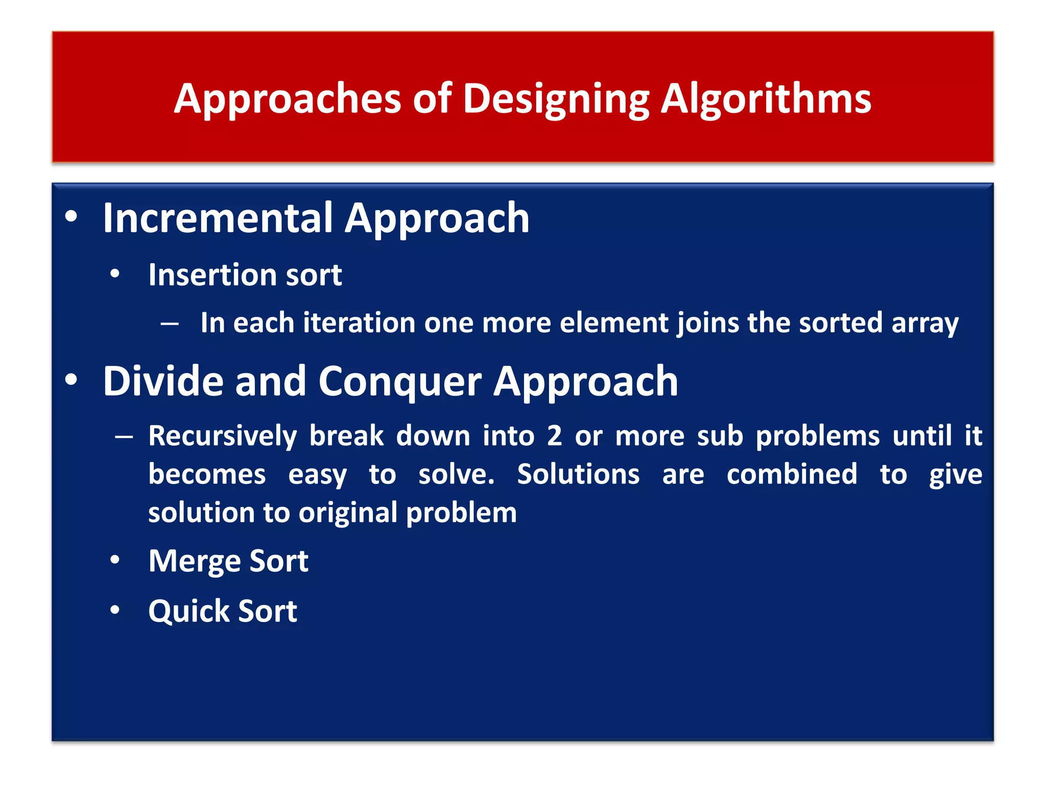 Lecture 3 Insertion Sort And Complexity Analysis Ppt 