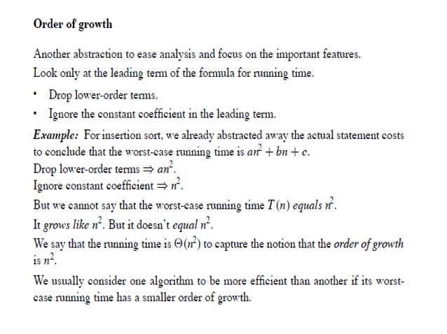 Lecture 3 Insertion Sort And Complexity Analysis Pdf Computing