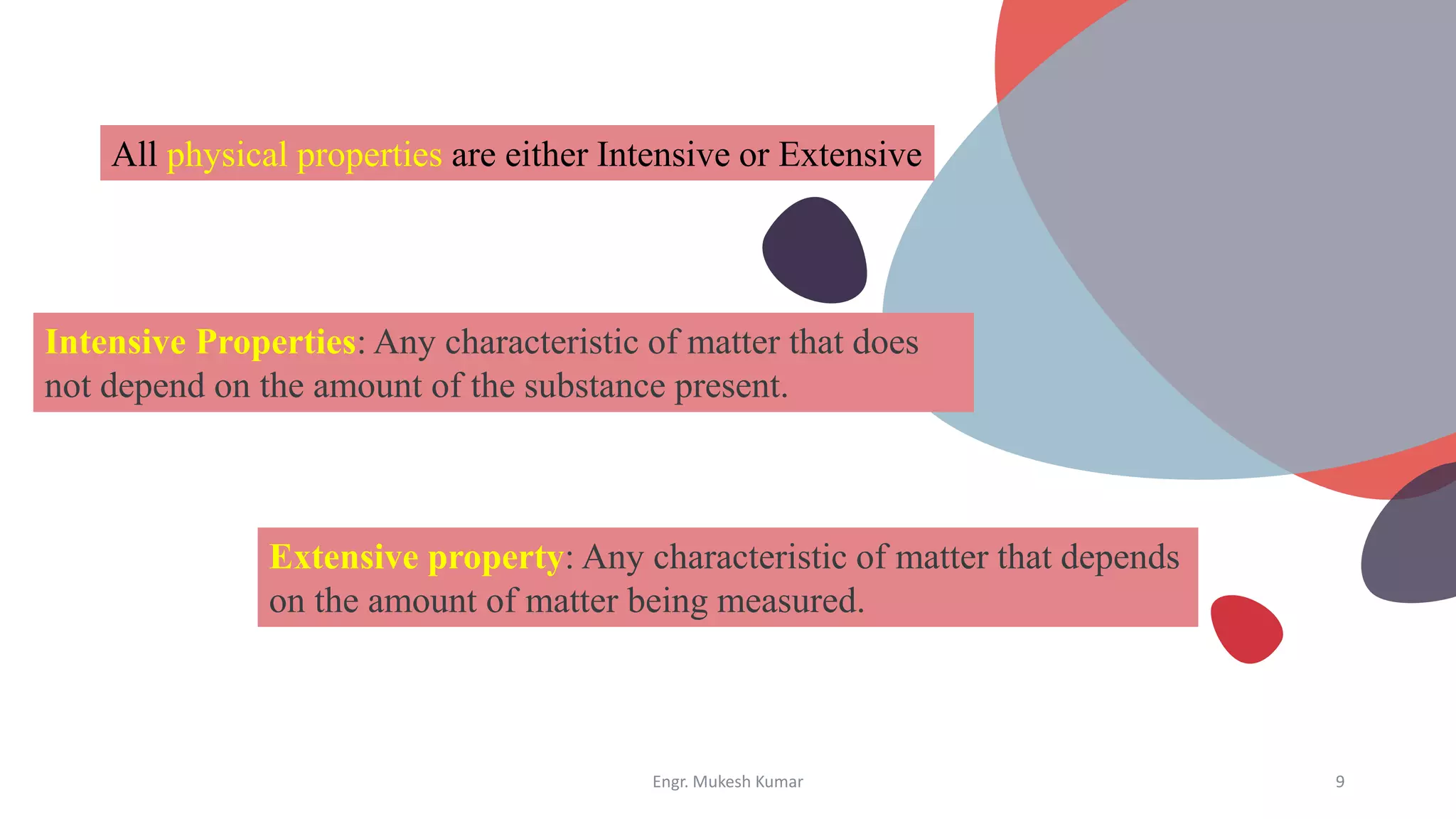 Lecture 3 intensive & extensive properties of materials | PDF