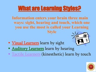 Lecture 3 - Learning Styles.ppt