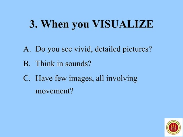 Lecture 3 - Learning Styles.ppt