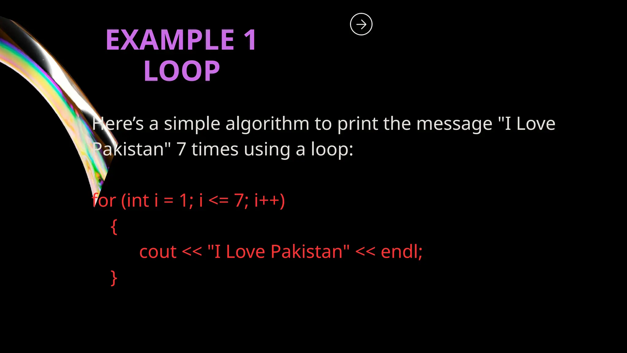LOOPS IN PROGRAMMING - Muqaddas Bin Tahir .pptx