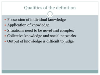 Lecture 3 - Managing knowledge workers.ppt