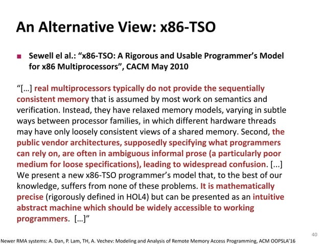 Design Of Parallel And Hpc Lecture Memory Models Ppt 5740