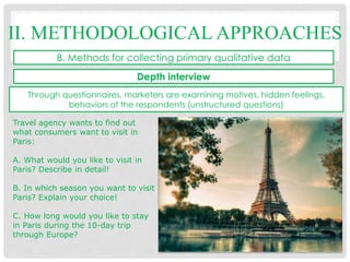 Lecture 3 methods for researching consumer behavior | PPTX