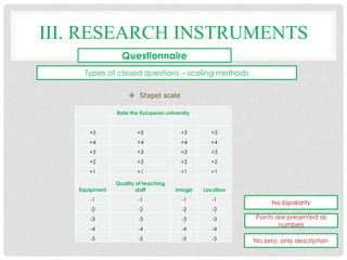 Lecture 3 methods for researching consumer behavior | PPTX