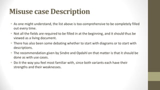 Lecture 3 - Misuse Cases Final.ppt