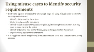 Lecture 3 - Misuse Cases Final.ppt