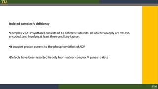 Lecture 3- Mitochondrial disease.ppt,,,,,,,,,, | PPT