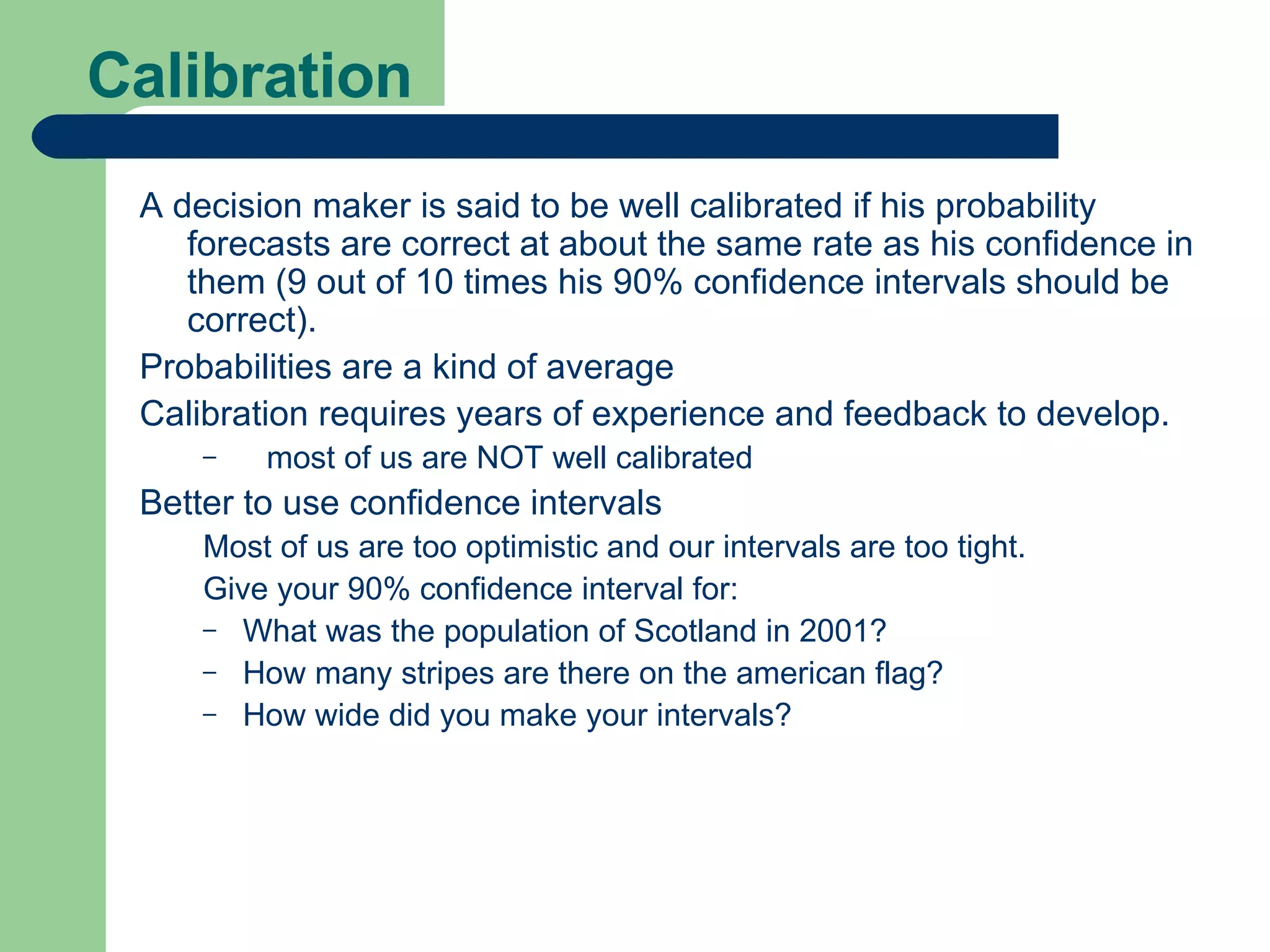 Lecture3 Modelling Decision Processes | PPT