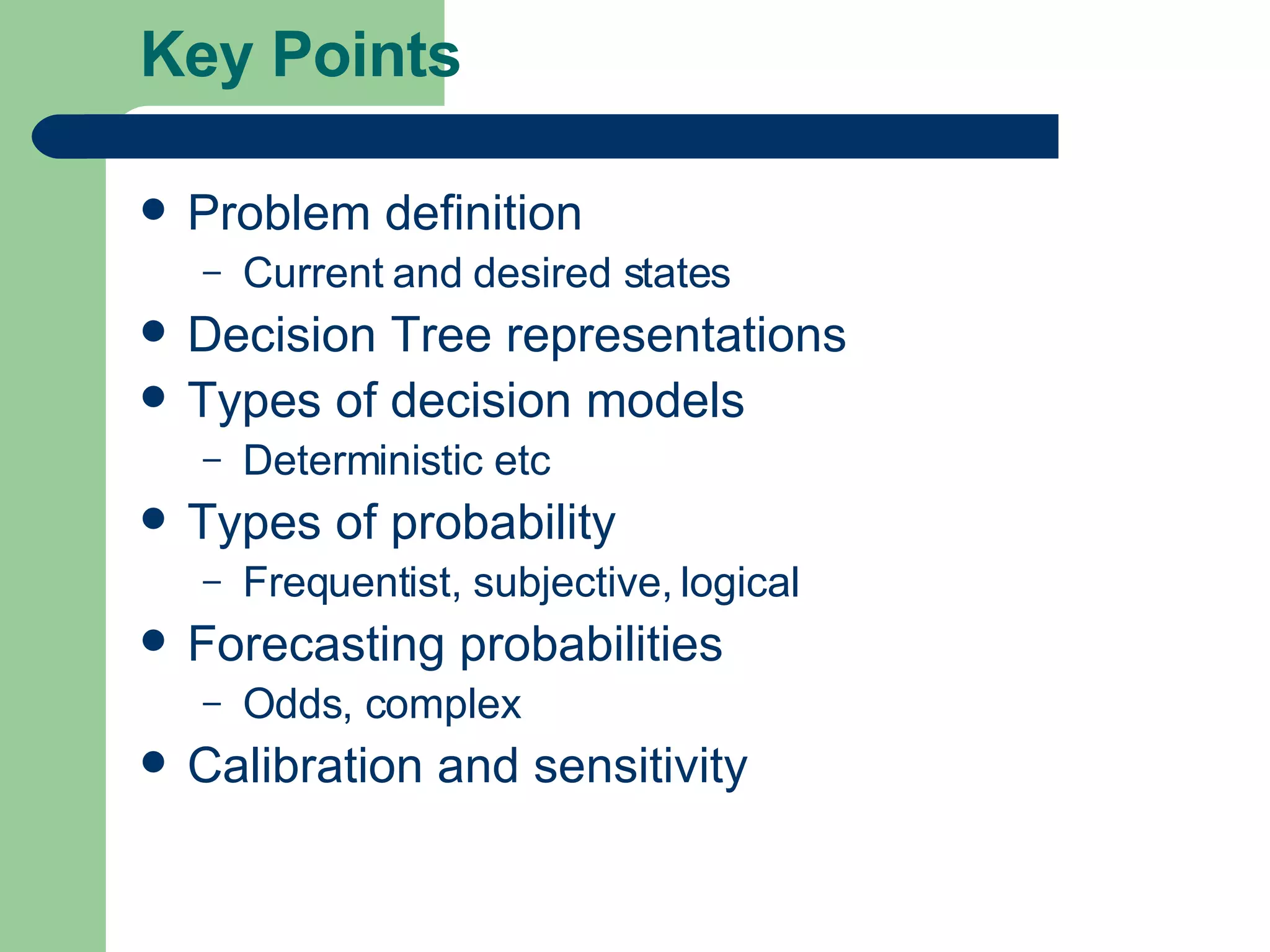 Lecture3 Modelling Decision Processes Ppt